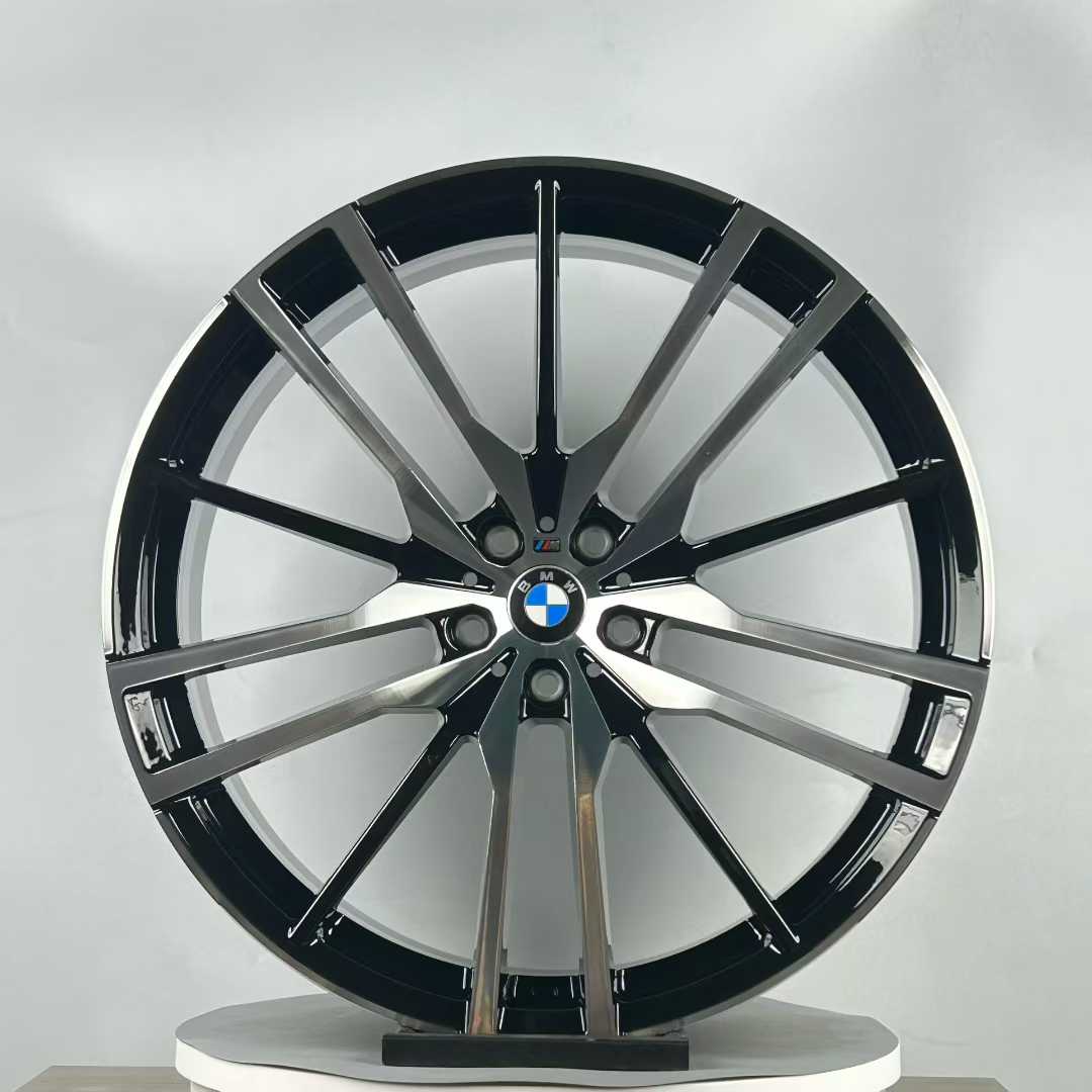 LW1414 22 Inch Alloy Wheels for BMW | 5x112 | Gloss Black Face | 900KG ...